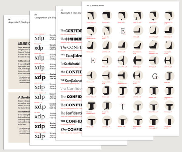 Terminal Design Catalog | Type Specimen Book – The Typeface designs of ...